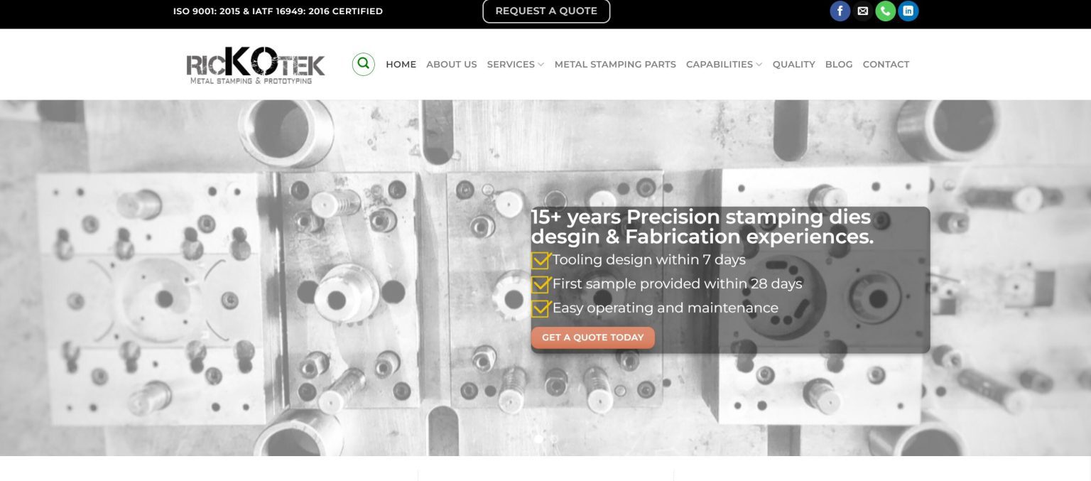 China's Top 10 Precision Metal Stamping Manufacturers, Factories, and ...
