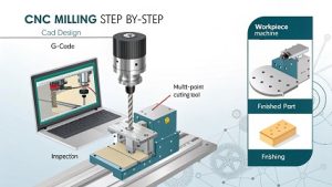 How Does CNC Milling Work: Step-by-Step Process Breakdown? | CNC ...